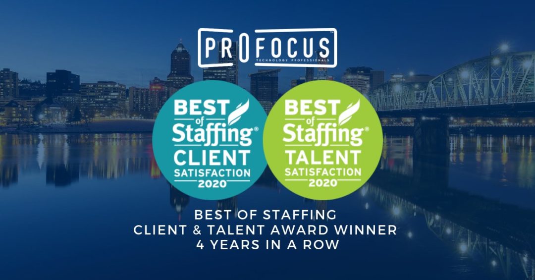 ProFocus Technology Wins ClearlyRated's 2019 Best of Staffing Client ...
